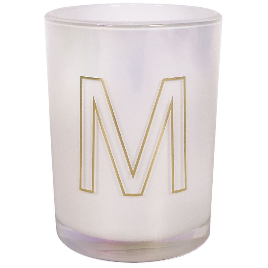 Festive Voice Monogram "M" Candle | Walgreens
