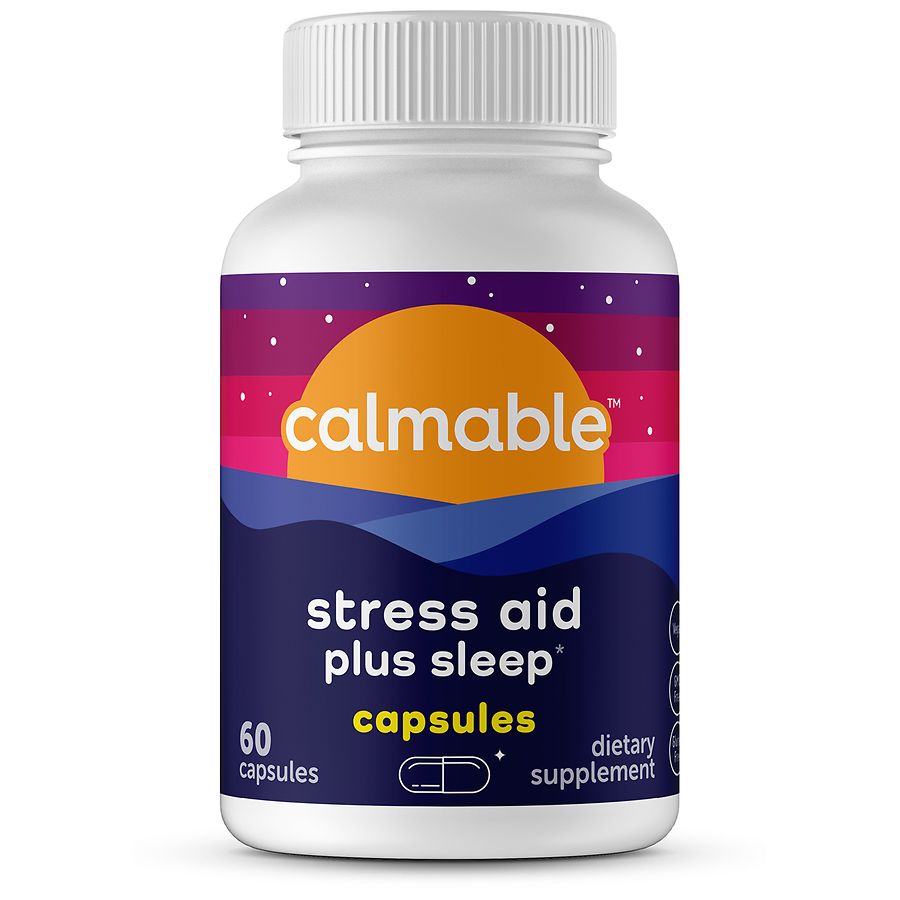 Calmable Stress Relief + Sleep Support Capsules | Walgreens