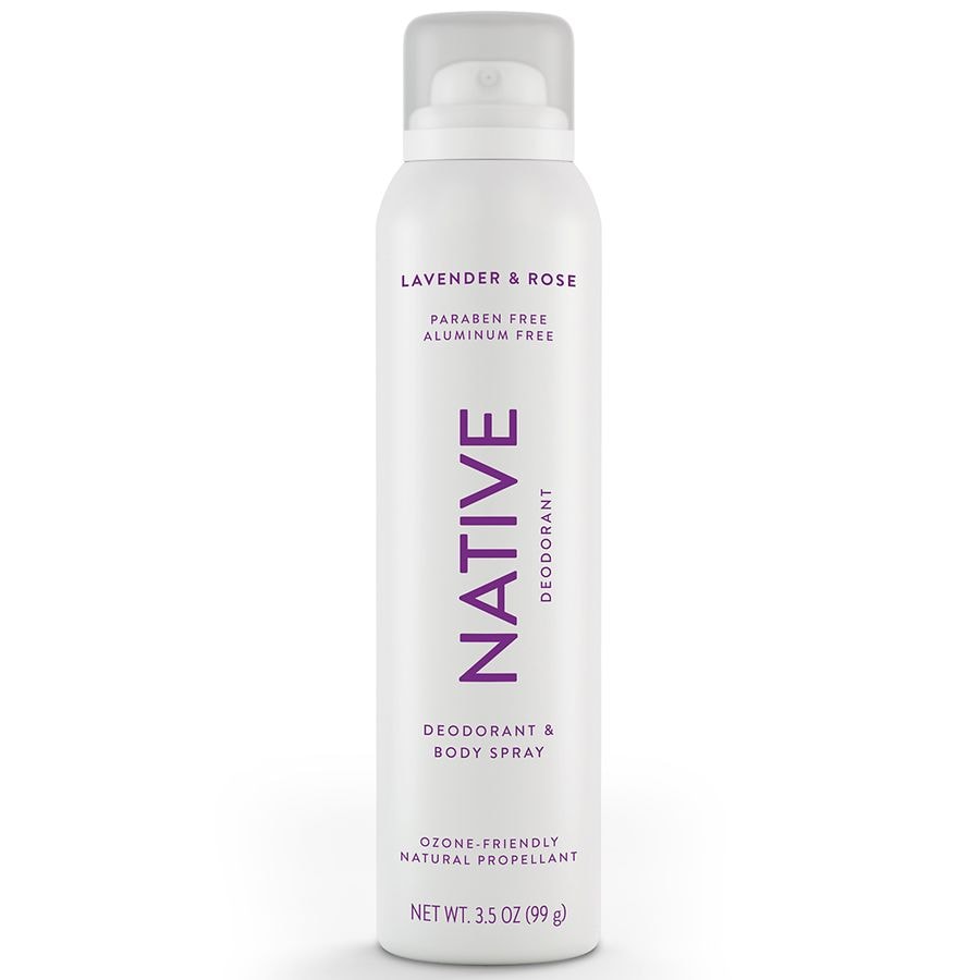 Native Whole Body Deodorant Spray Lavender & Rose | Walgreens