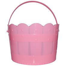 Happy Go Fluffy Easter Basket, Pink | Walgreens