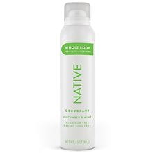 Native Aluminum Free Deodorant Spray Cucumber and Mint | Walgreens