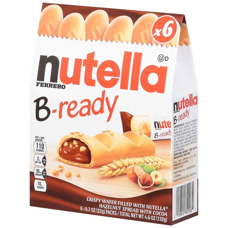 Nutella B-Ready Crispy Wafer | Walgreens