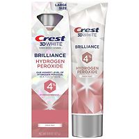 Crest 3D White Brilliance Hydrogen Peroxide Toothpaste 3.8oz