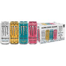 Monster Ultra Zero Sugar Energy Drink Variety Pack | Walgreens