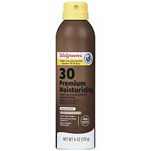 Walgreens 30 Premium Moisturizing Continuous Spray Sunscreen | Walgreens