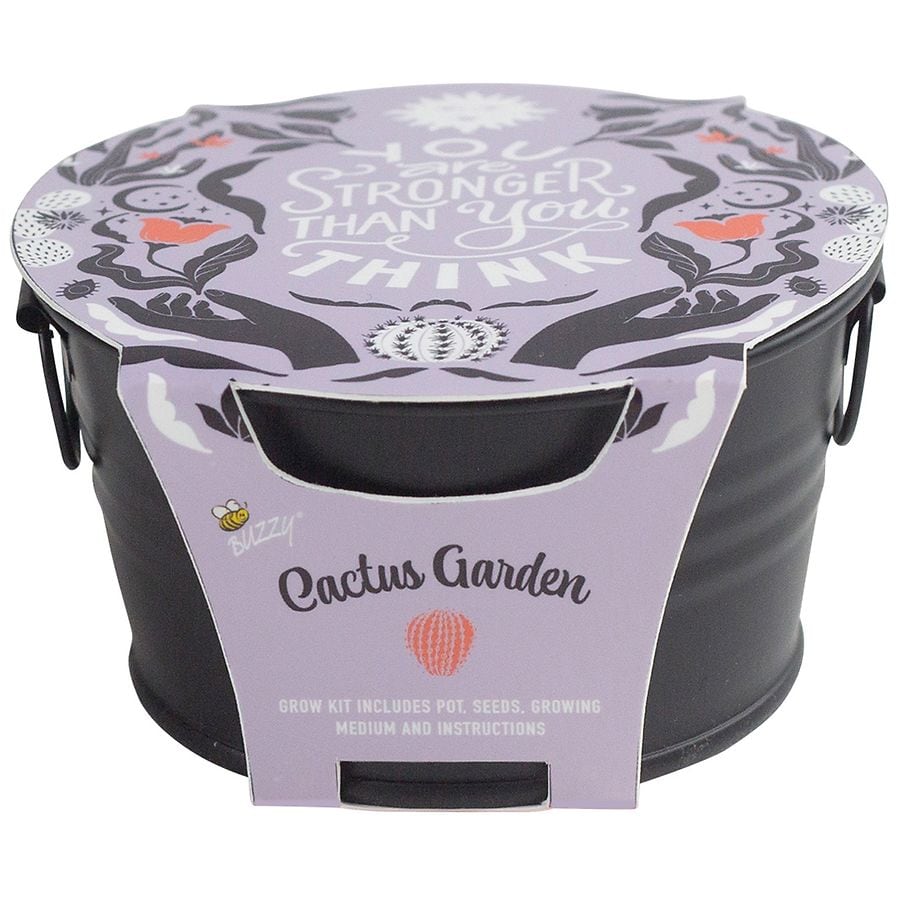 Buzzy Painted Basin Grow Kit - Cactus | Walgreens
