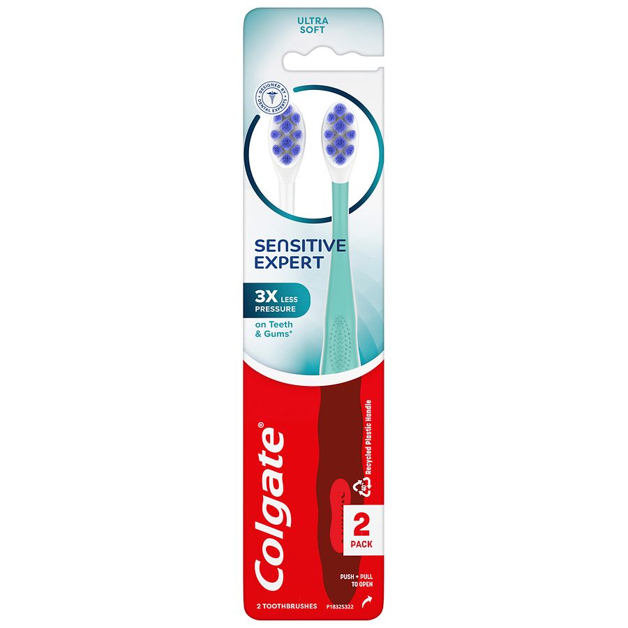 Colgate Ultra Soft Sensitive Toothbrush Pack Multipack Multicolor ...