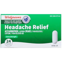 Walgreens Headache Relief Caplets | Walgreens
