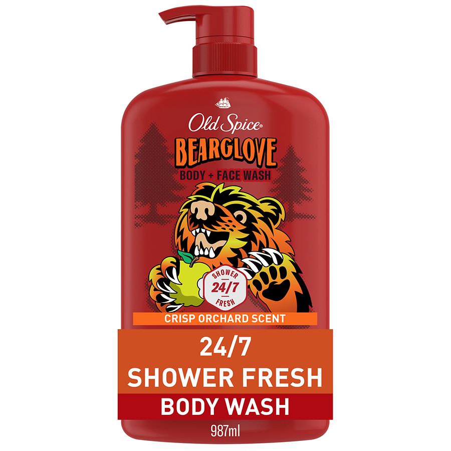 Old Spice BearGlove Body + Face Wash for Men | Walgreens