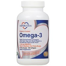 Cardiotabs Omega-3 Enteric Coated Lemon | Walgreens