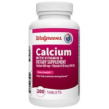 Walgreens Calcium with Vitamin D Tablets | Walgreens