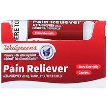 Walgreens Pain Reliever Caplets | Walgreens