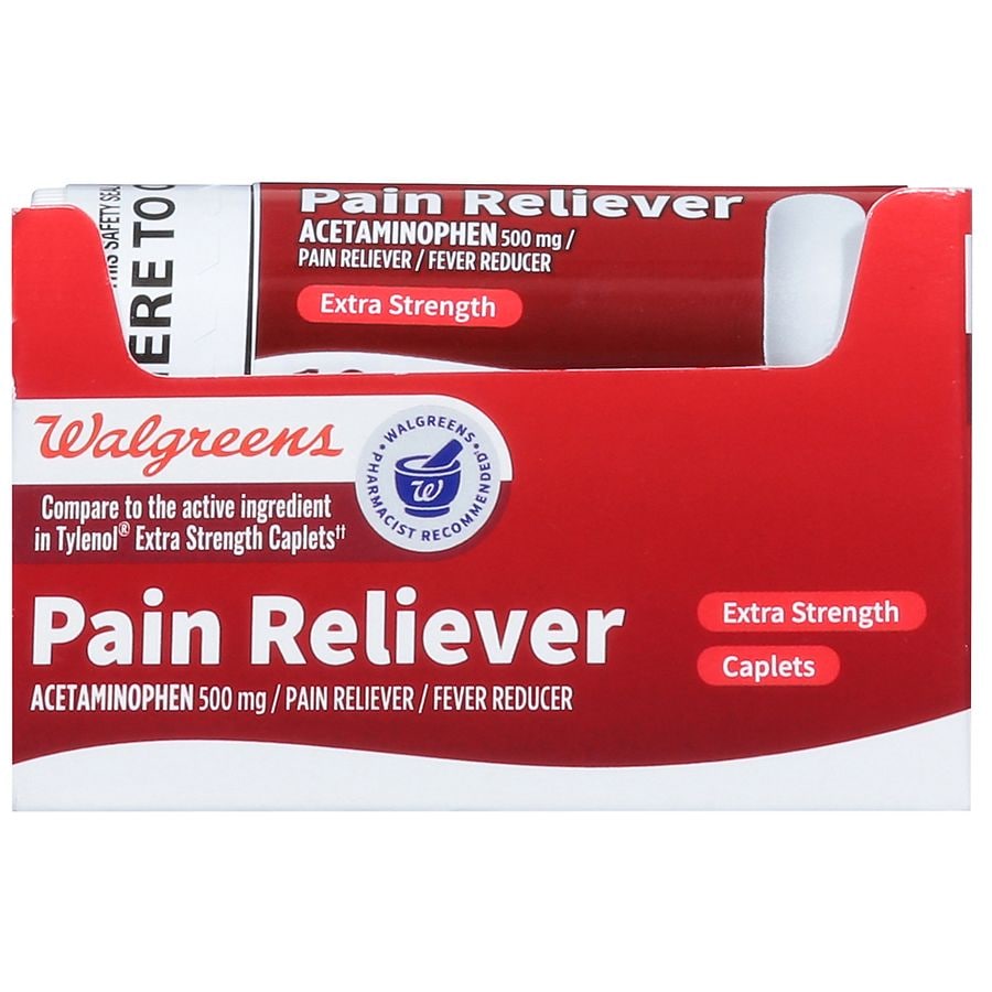 Walgreens Pain Reliever Caplets | Walgreens