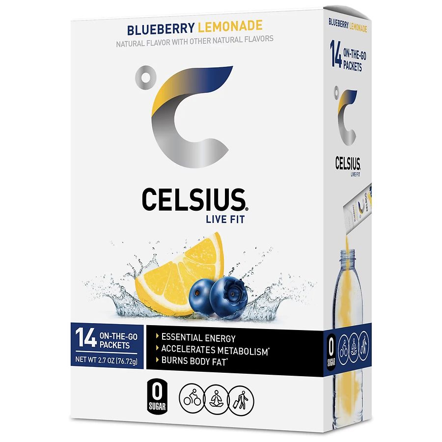 Celsius On-the-Go Packets | Walgreens