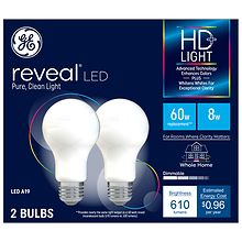 GE Reveal 9 Watts HD+ LED Light Bulbs | Walgreens