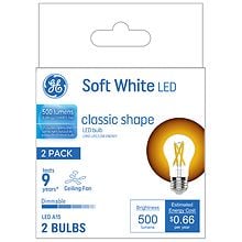GE Light Bulb, LED, Soft White, Classic Shape | Walgreens