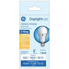GE LED Daylight Classic Shape Light Bulbs | Walgreens