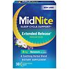 Midnite Extended Release Drug-Free Sleep Aid, 6mg Melatonin Plus Herbs ...