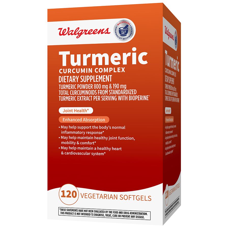 Walgreens Turmeric Curcumin Complex | Walgreens