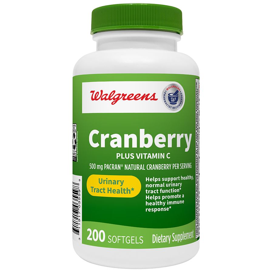 Walgreens Cranberry Plus Vitamin C | Walgreens