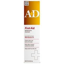 A+D First Aid Multipurpose Ointment Skin Protectant with Vitamins ...