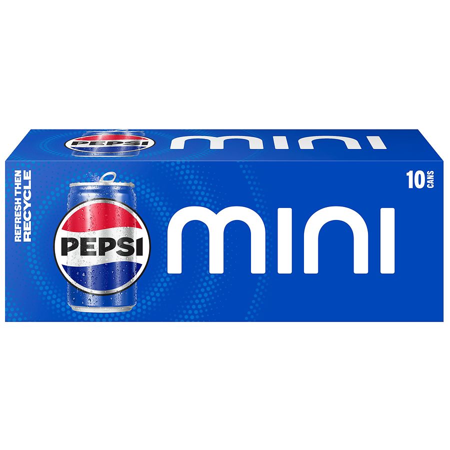 Pepsi Cola Mini Can 10 Pack Mini Can | Walgreens