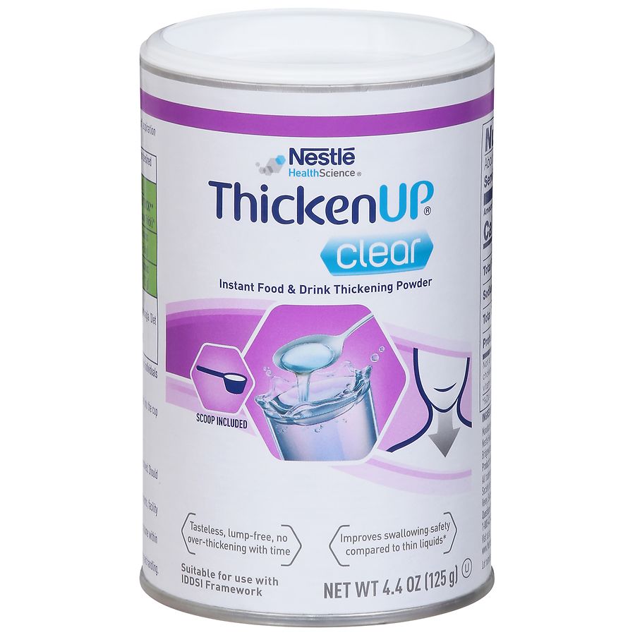 Nestle Health Science ThickenUp Clear Instant Food & Drink Thickening ...