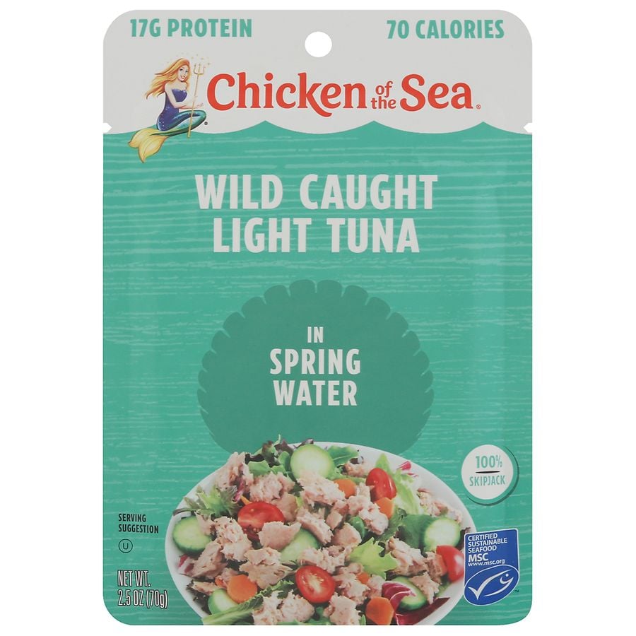 Chicken of the Sea Tuna Pouch Plain | Walgreens