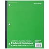 Wexford Wireless College Ruled 1 Subject Notebook | Walgreens