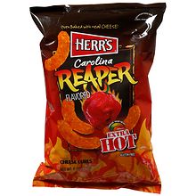 Herr's Cheese Curls Extra Hot Carolina Reaper | Walgreens