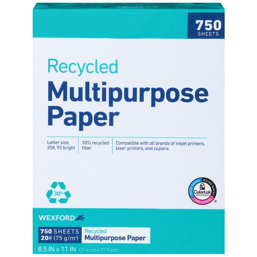 Wexford Multipurpose Recycled Paper | Walgreens
