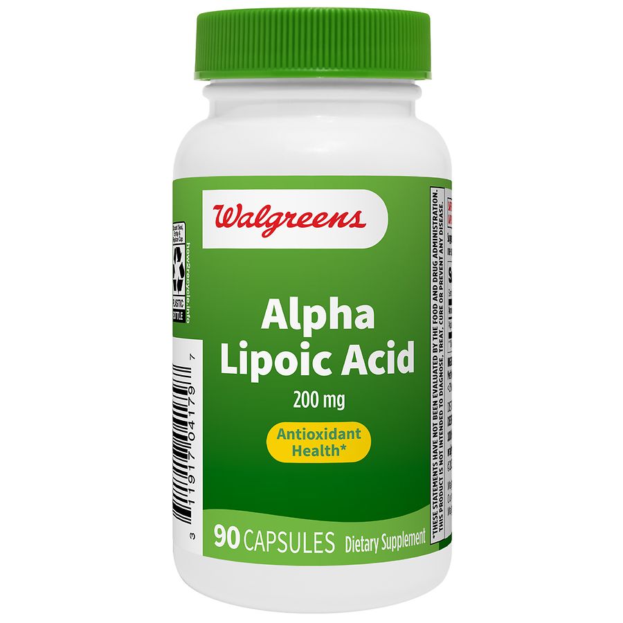 Walgreens Alpha Lipoic Acid 200mg | Walgreens