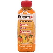 SueroX Electrolyte Beverage Orange Rescue | Walgreens