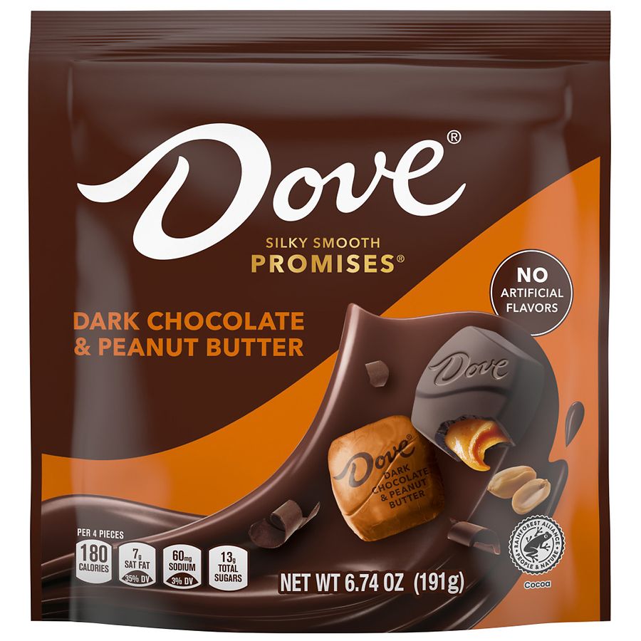 Dove Promises Candy Peanut Butter & Dark Chocolate | Walgreens