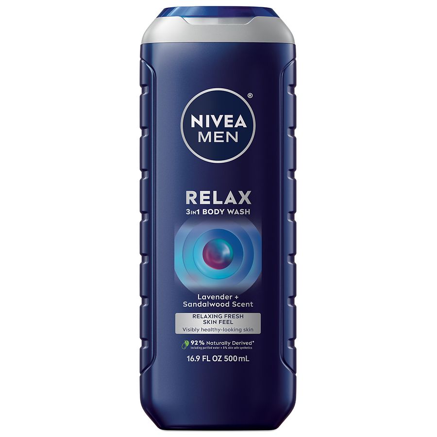 Nivea Men Relax 3-in-1 Body Wash | Walgreens