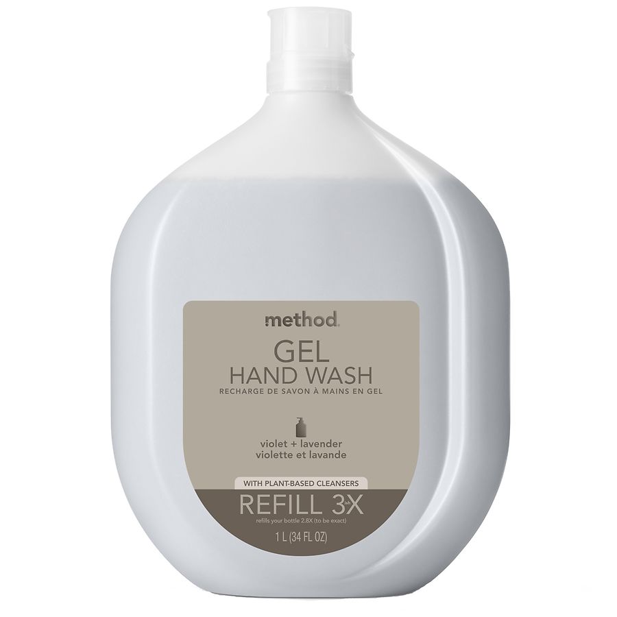 Method Premium Gel Hand Wash Refill Violet + Lavender | Walgreens