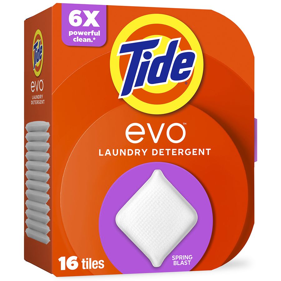 Tide Laundry Detergent Tiles Spring Blast | Walgreens