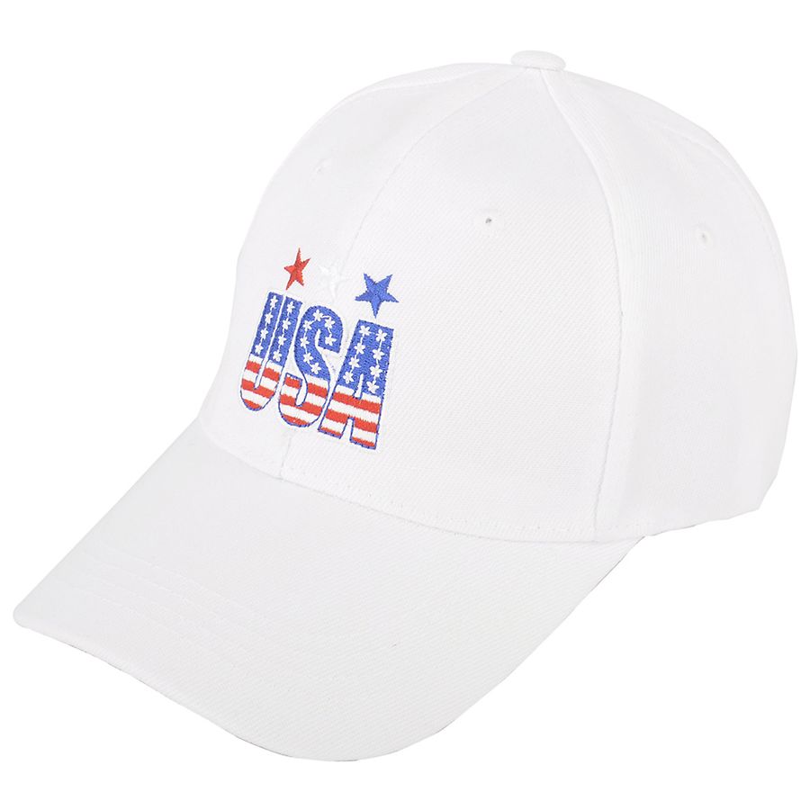 Festive Voice USA Baseball Cap White | Walgreens