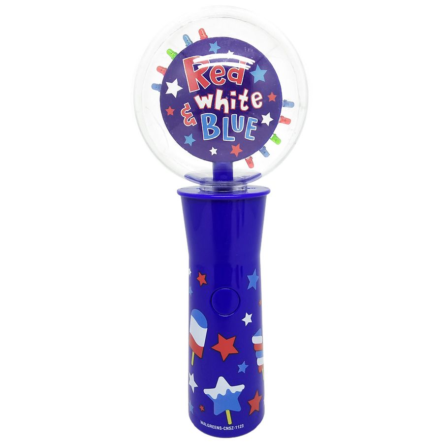 Stars & Stripes Jumbo Light Up Spinner Blue | Walgreens
