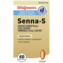Walgreens Senna-S Softgels | Walgreens