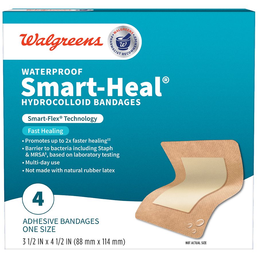 Walgreens Smart-Heal Waterproof Bandages | Walgreens