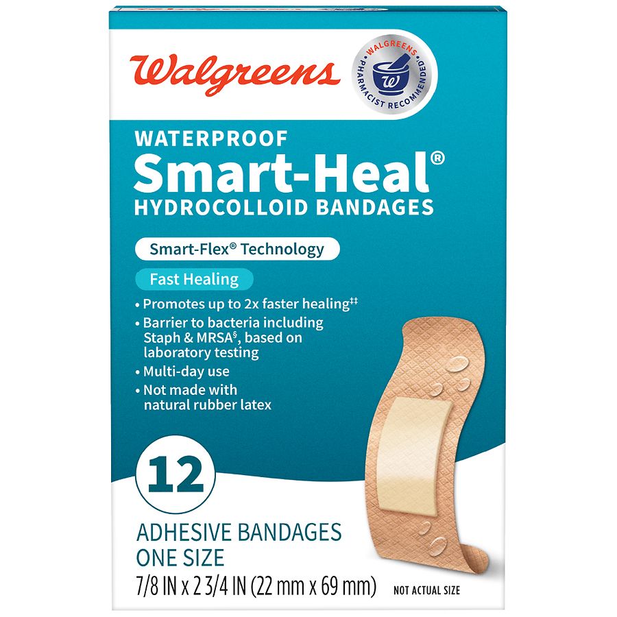 Walgreens Smart-Heal Waterproof Bandages | Walgreens
