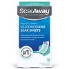 ScarAway Advanced Clear Silicone Scar Sheets | Walgreens