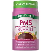 Nature's Truth PMS Hormonal Balance Gummies Natural Strawberry ...