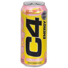 C4 Zero Sugar Performance Energy Drink Starburst Strawberry | Walgreens