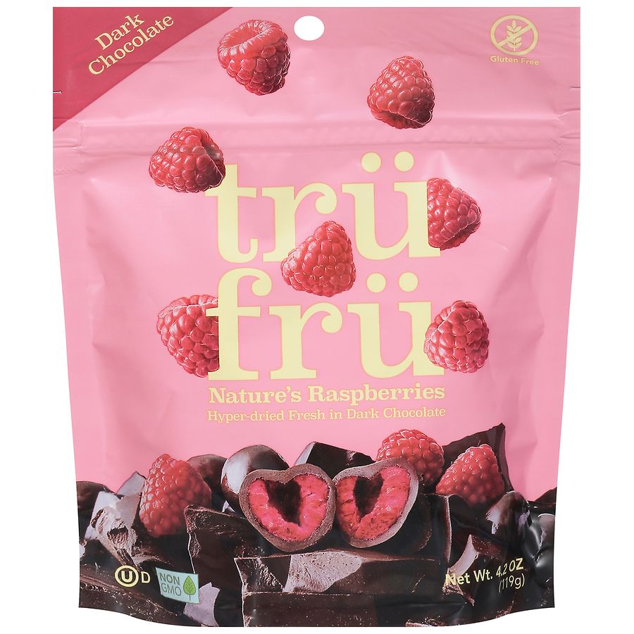 Tru Fru Nature's Raspberry Dark Chocolate | Walgreens