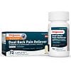 Walgreens Dual Action Acetaminophen & Ibuprofen (NSAID) Tablets, 250 mg ...