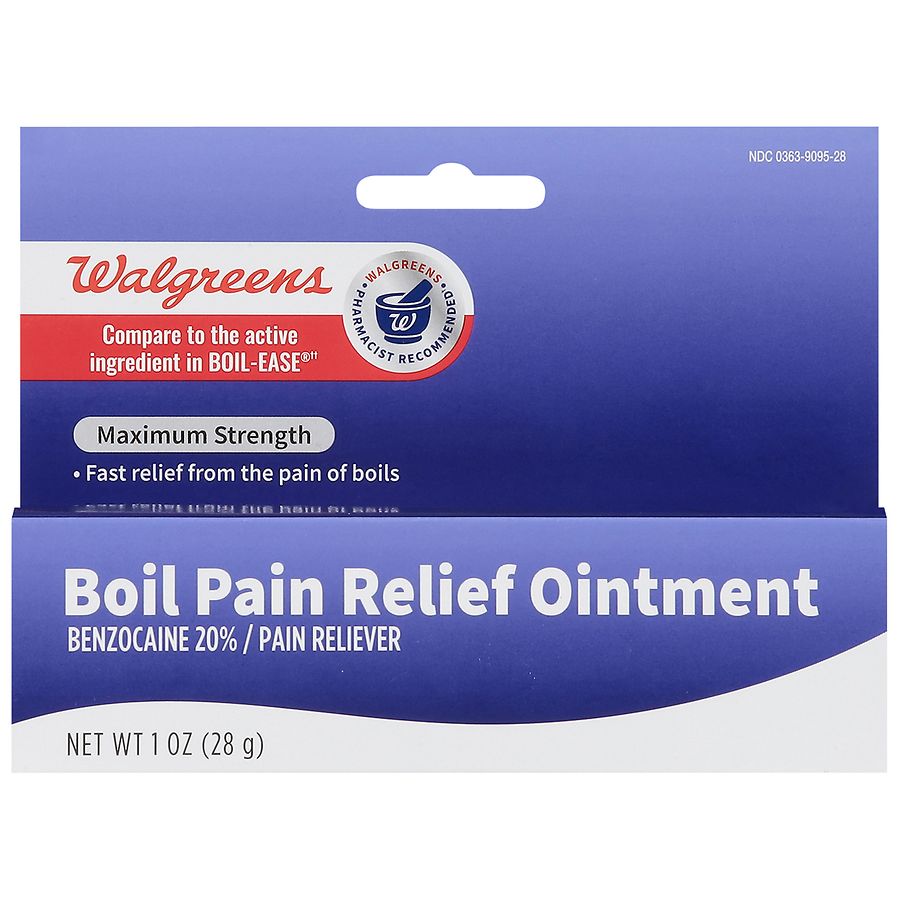 Walgreens Boil Pain Relieving Ointment | Walgreens