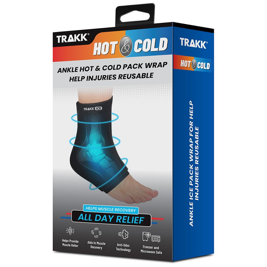 Trakk Hot & Cold Ankle & Foot Sleeve | Walgreens