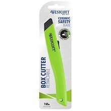 Westcott Retractable Box Cutter with Ceramic Safety Blade | Walgreens